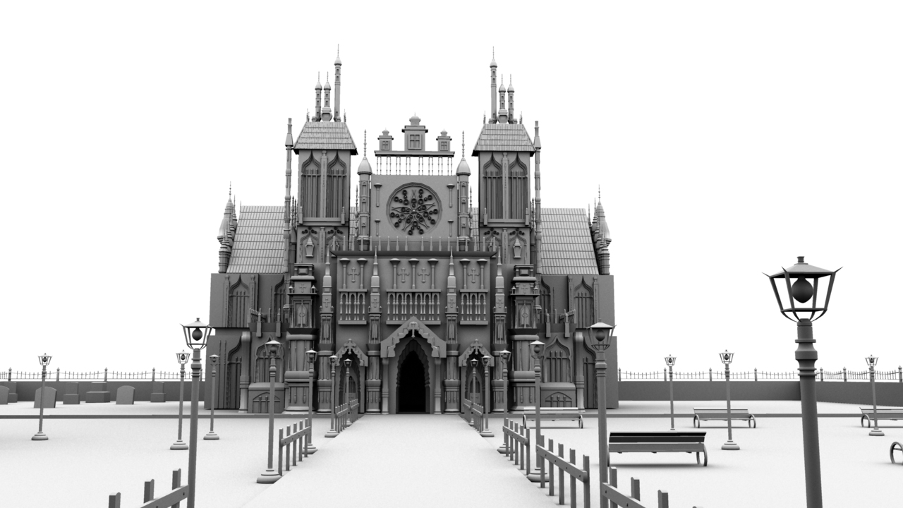 SHIVAM THAKUR: SET MODELING IN AUTODESK MAYA