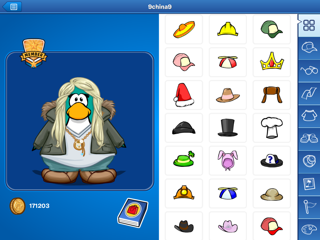 Karo Clubpenguin..Mirai: My penguin 1.3
