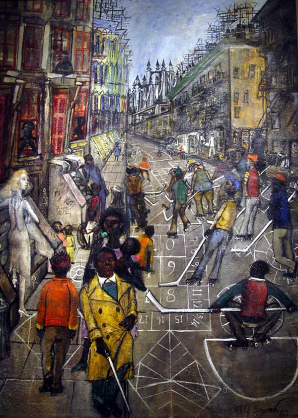 Learning through Art: 2nd Grade Community Collage