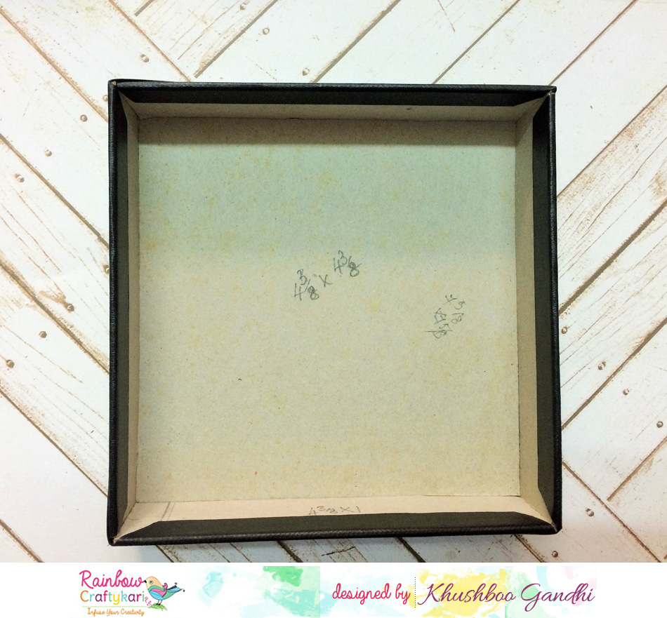 Welcome to Rainbow Craftykari Blog: Quick and Easy Chipboard Box ...
