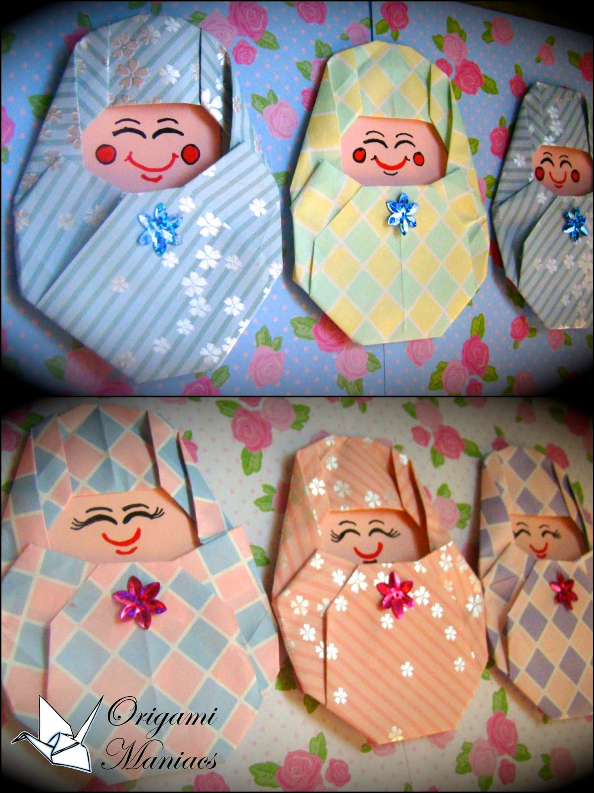 Origami Maniacs: Origami Babies/Bebes de Origami