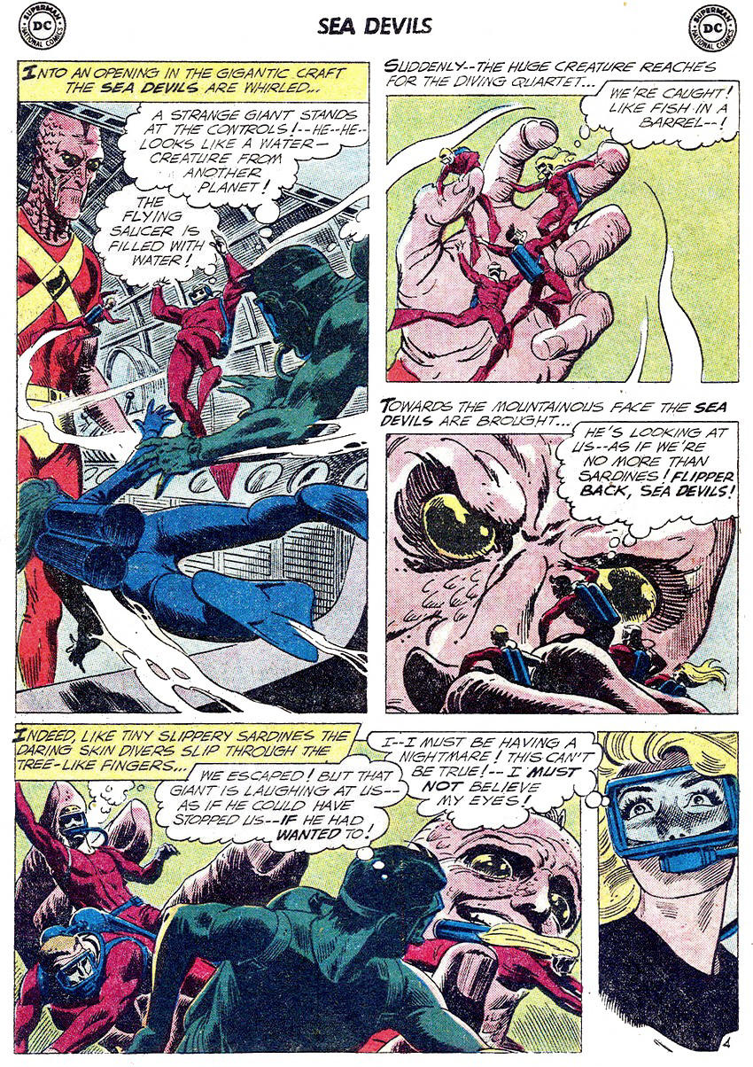 Pappy's Golden Age Comics Blogzine: Number 1648: Sea Devils, alien ...