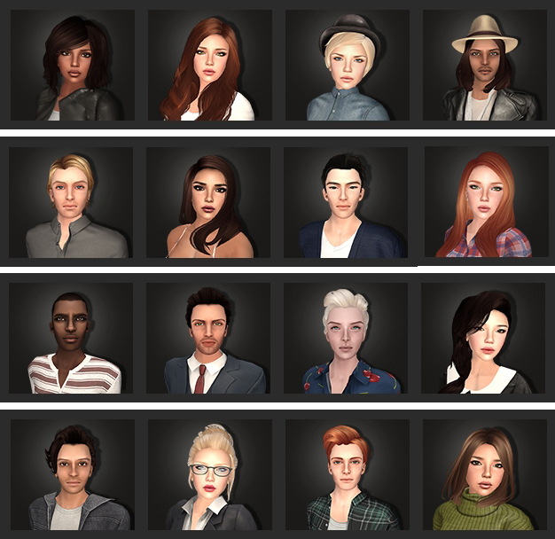 Echt Virtuell: Die neuen Standard-Avatare für Second Life