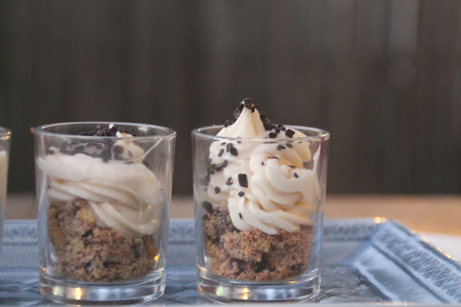 Cookie Crumbs with Chocolate topping | Tins&spoons