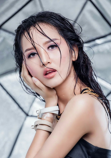 Alice Ong, 1st Runner Up of Miss Asia Myanmar 2015