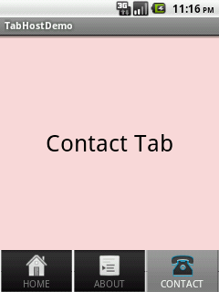 Android Hub 4 you : the free android programming tutorial: Android TabActivity | Tab Layout Demo ...