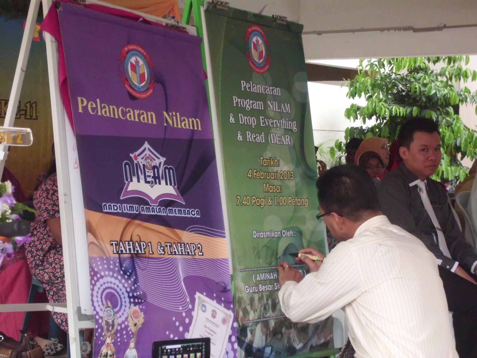 PSS SK Taman Desa 2 Rawang: PELANCARAN NILAM