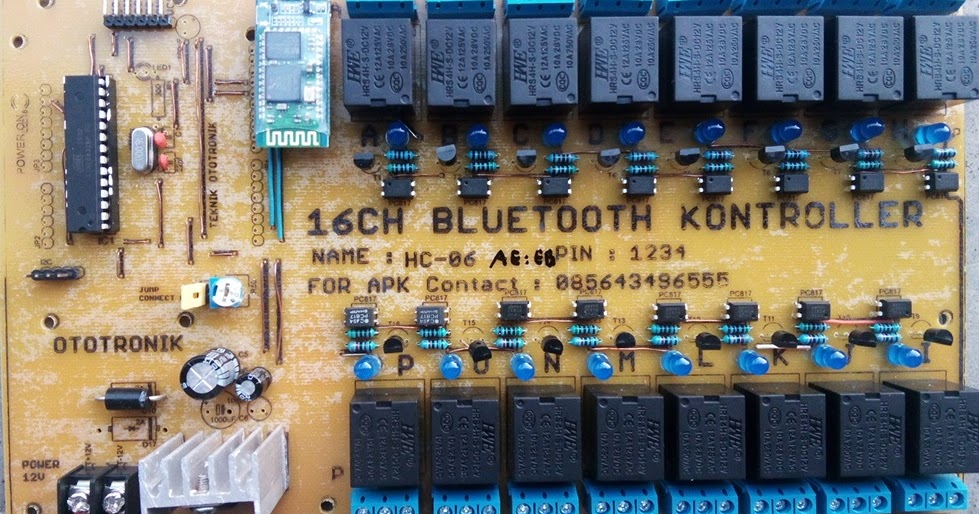 WAHYU ARIEF BUDIMAN: Arduino SAKLAR BLUETOOTH 16 Channel dengan ...