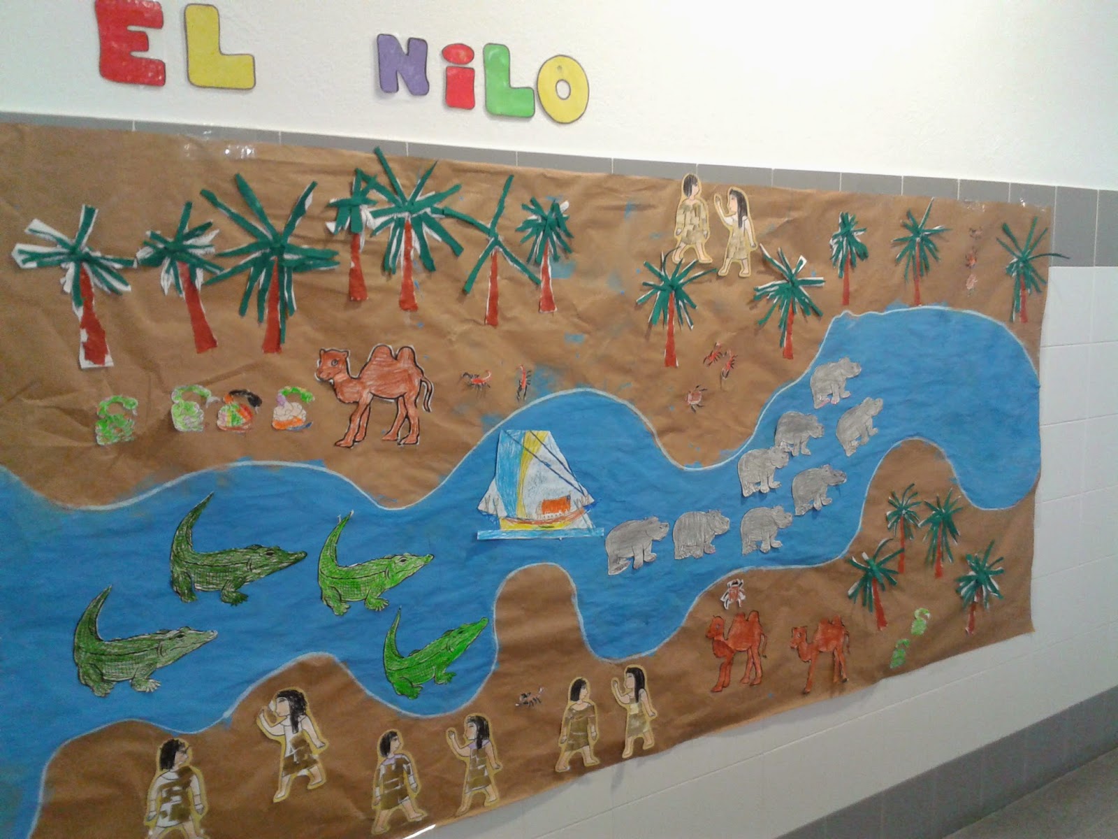 INFANTILBELEN: Nos acercamos al río Nilo