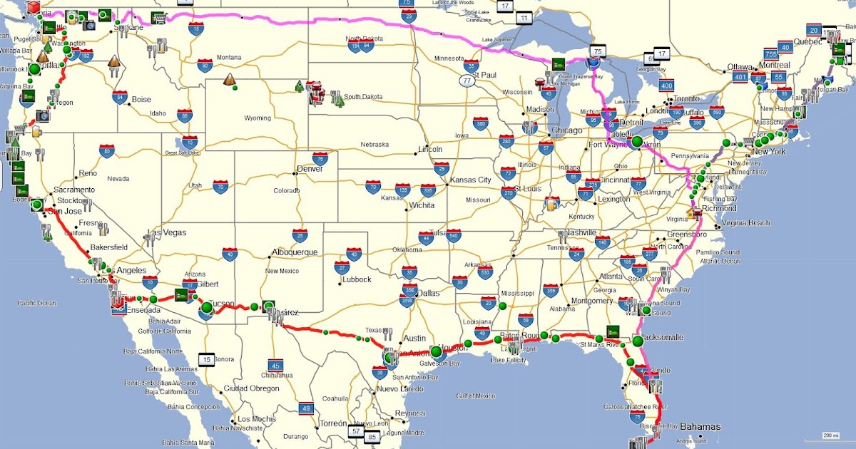 Jim's Motorcycle Trips: USA Four Corners Tour