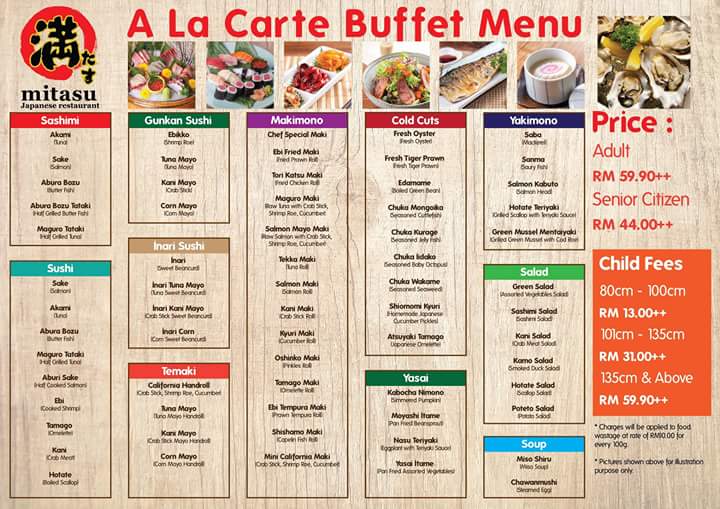 Mitasu Japanese Restaurant ~ Central Plaza ~ Deliciouslogy