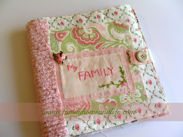 Family Home and Life: Cloth Photo Album for Toddlers