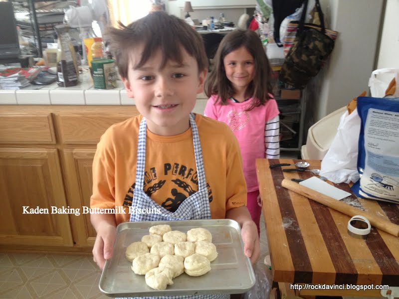 Let's Rock Like da Vinci - Cook Away!: Chef Kaden's Buttermilk Biscuits ...