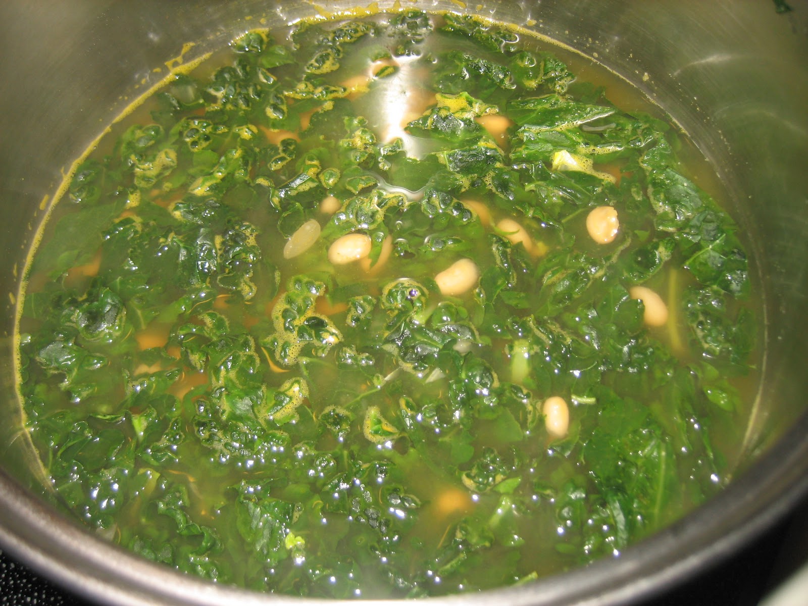 Pureed Pzazz: Beans and Greens Soup