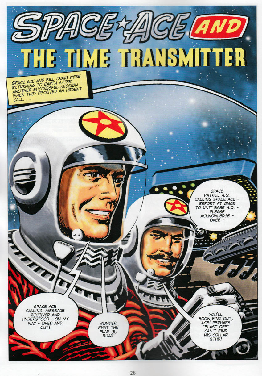 BLIMEY! The Blog of British Comics: Ron Turner's SPACE ACE returns again!