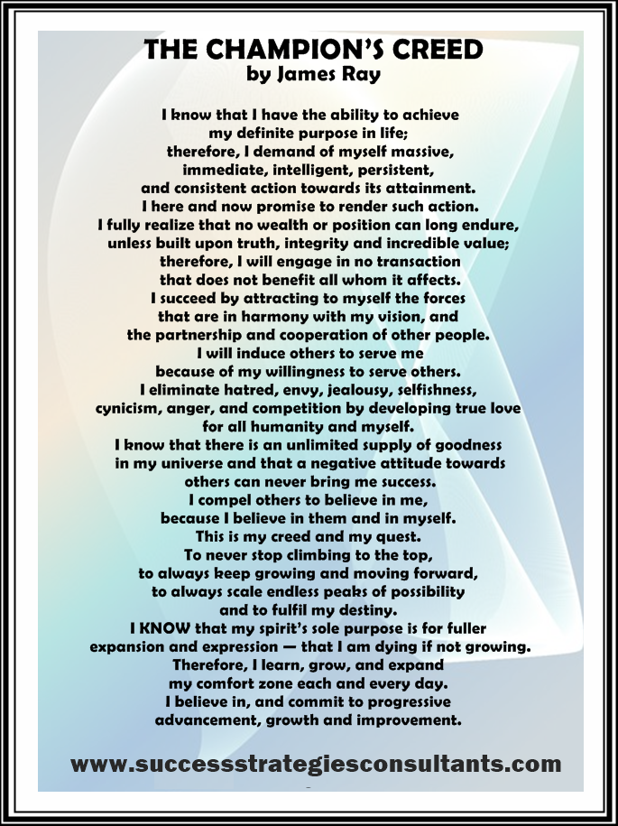 Priya Deelchand Quotes: The Champion's Creed
