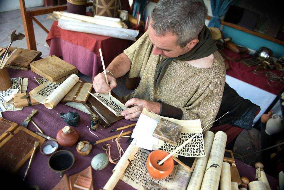 The History Girls: Ancient Roman Pen and Ink by Caroline Lawrence