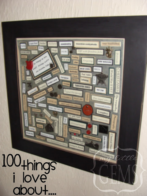 My Little Gems: Last Minute Valentine's Idea-100 Things I Love About ...