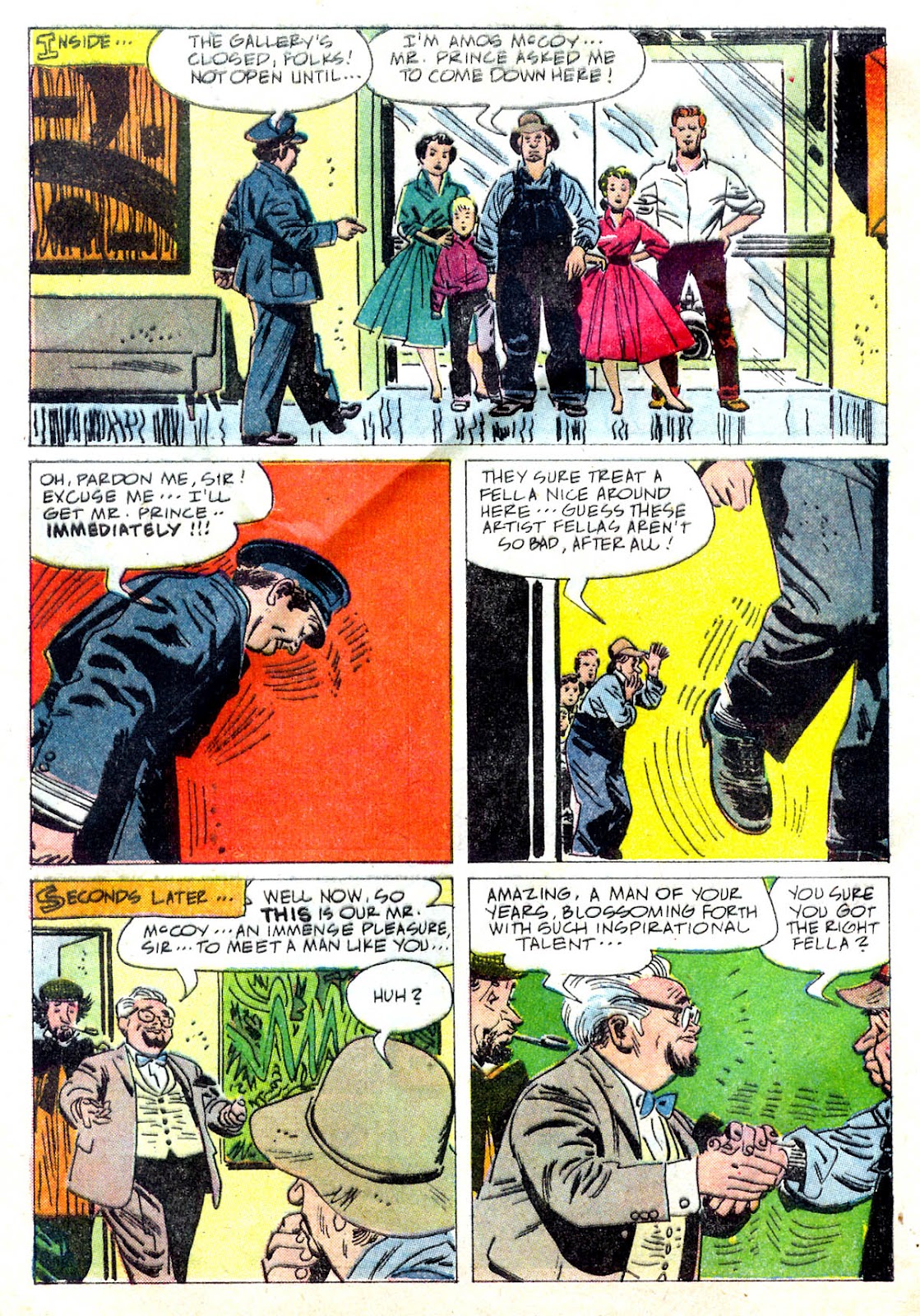 The ALEX TOTH archives: TOTH - FOUR COLOR COMICS 1134 Real McCoys ...
