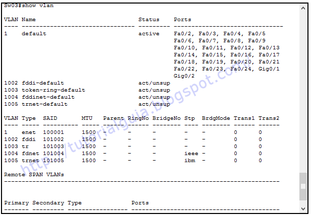 Configurar VTP en Switches CISCO ~ tutorialguia
