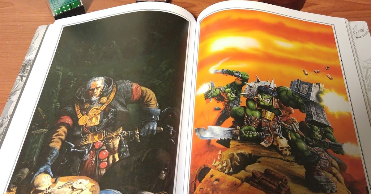 The Tabletop Lair: David Gallagher's Art Brought Warhammer 40K and ...