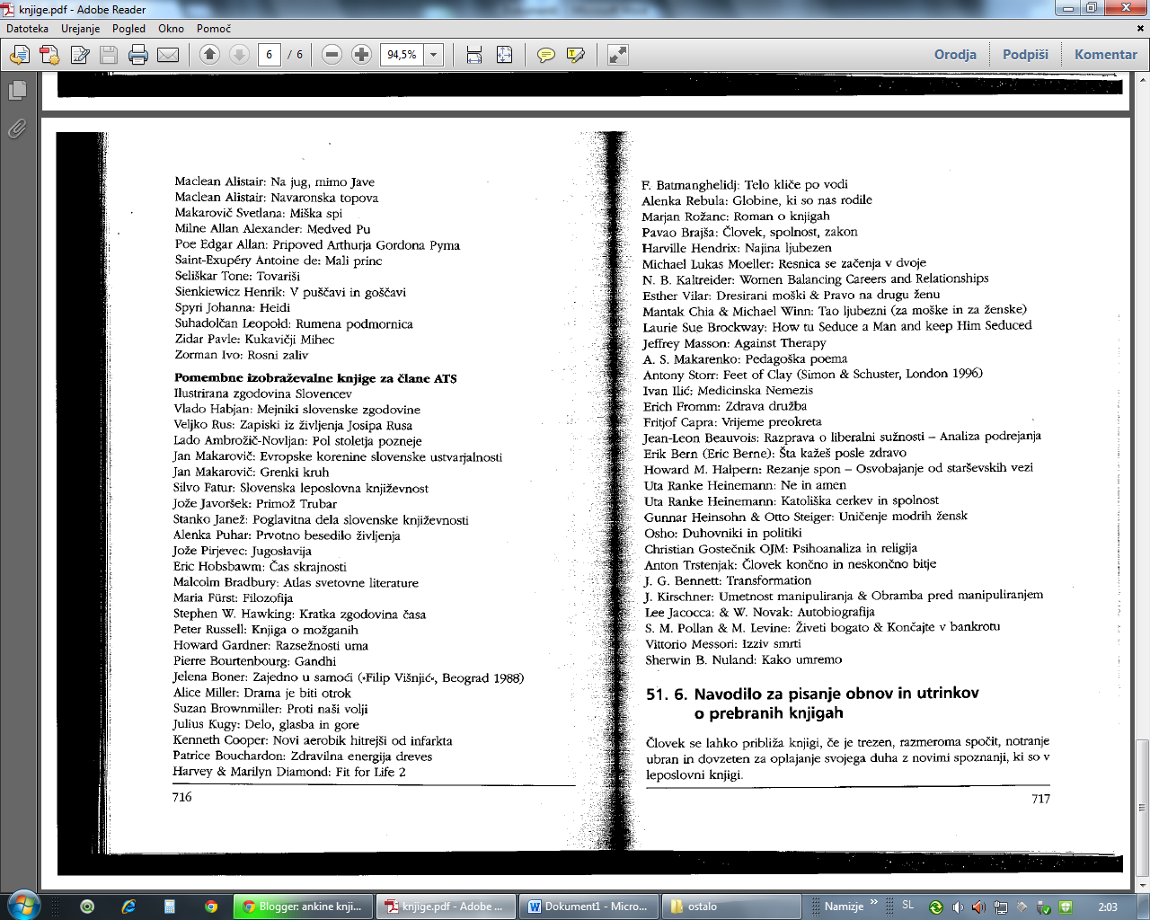 ankine knjige: Dr. sc. JANEZ RUGELJ, dr. med.: POT SAMOURESNIČEVANJA ...