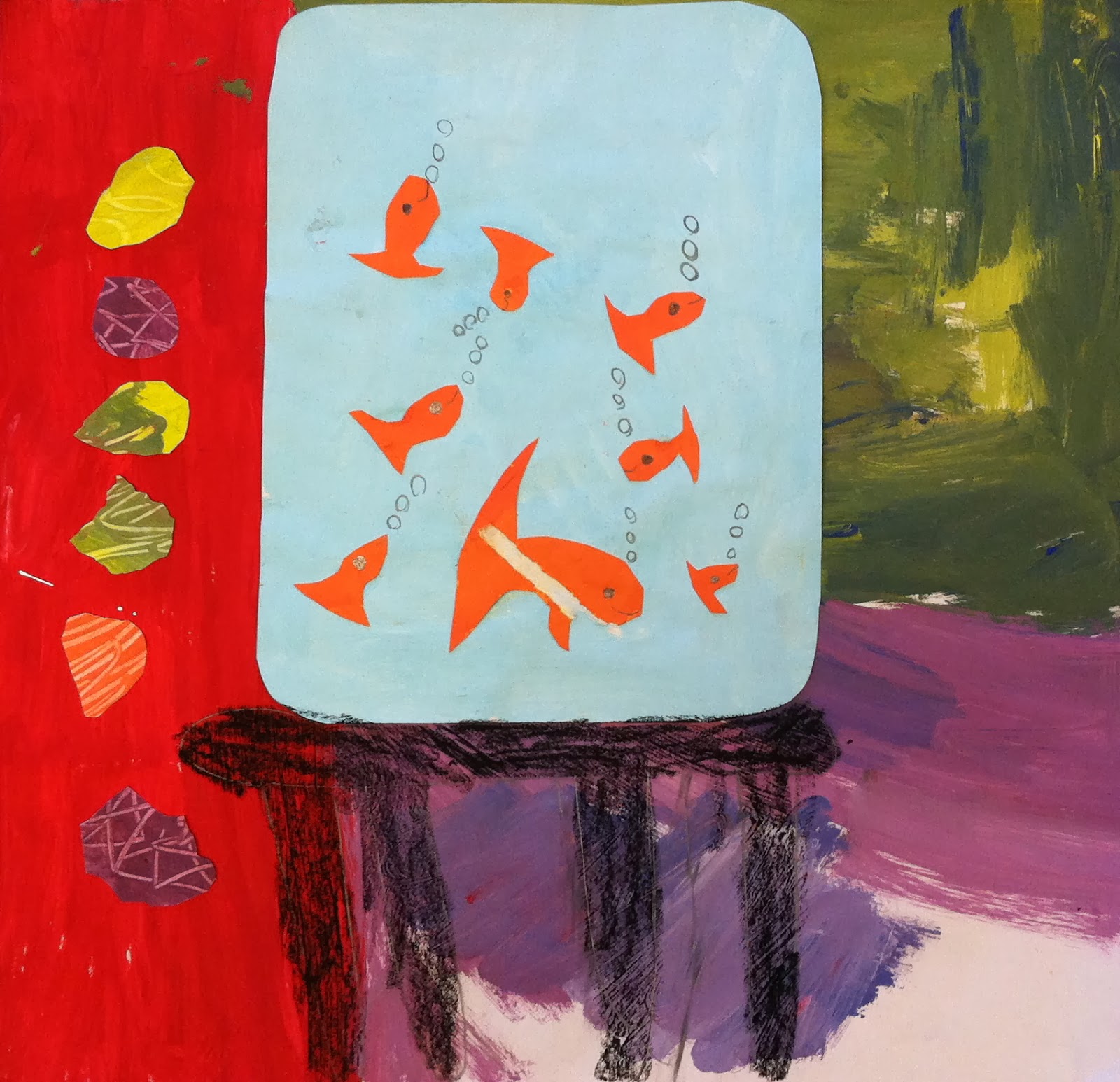 Artists For Kids: Kindergarten - Henri Matisse's Gold Fish Bowl and His ...