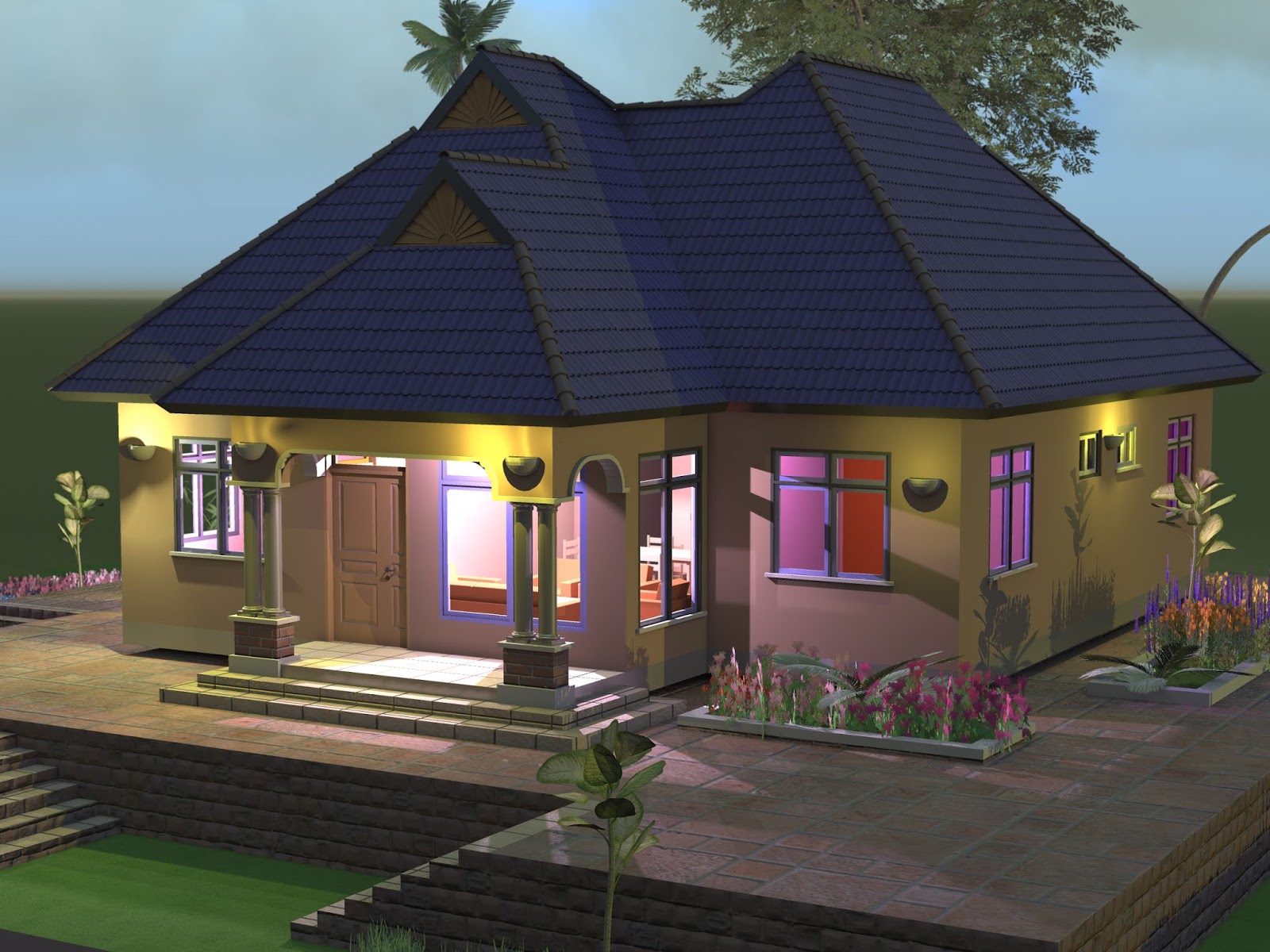 3BEDROOM HOUSE PLAN - RAMANI ZETU.