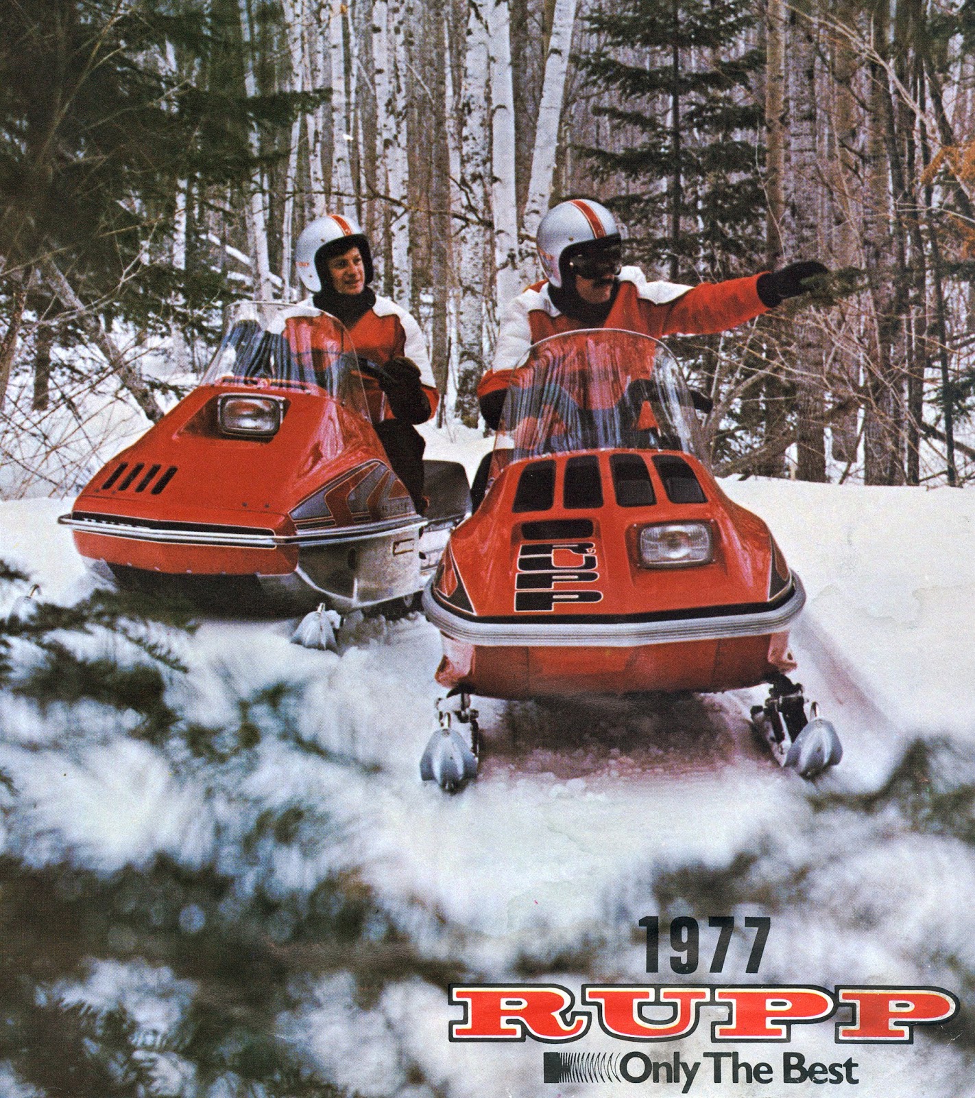 CLASSIC SNOWMOBILES OF THE PAST: 1977 RUPP SNOWMOBILES