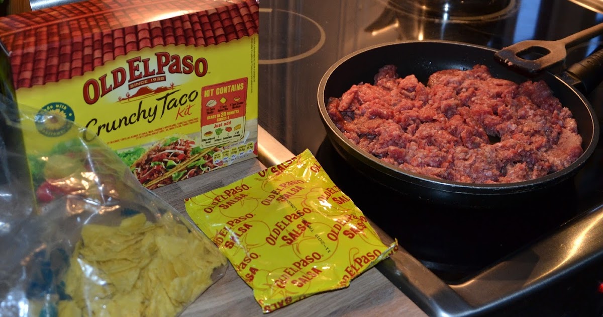 Taco form gratinert i oven