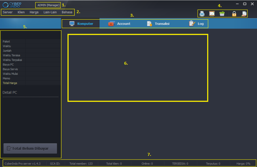 Mengenal Tampilan Dasar Cyberindo Billing | Teknisi Cyberindo