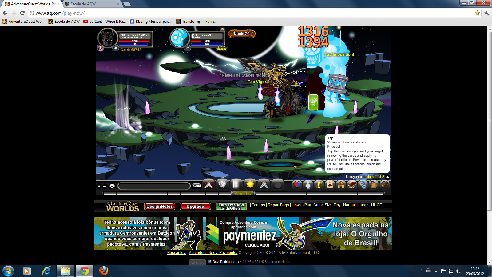 Escola do Aqw: Minha Card Clasher
