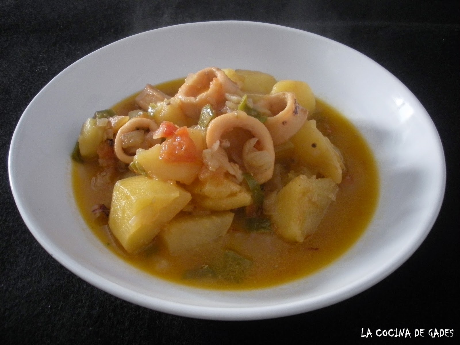 LA COCINA DE GADES: PAPAS CON CHOCO