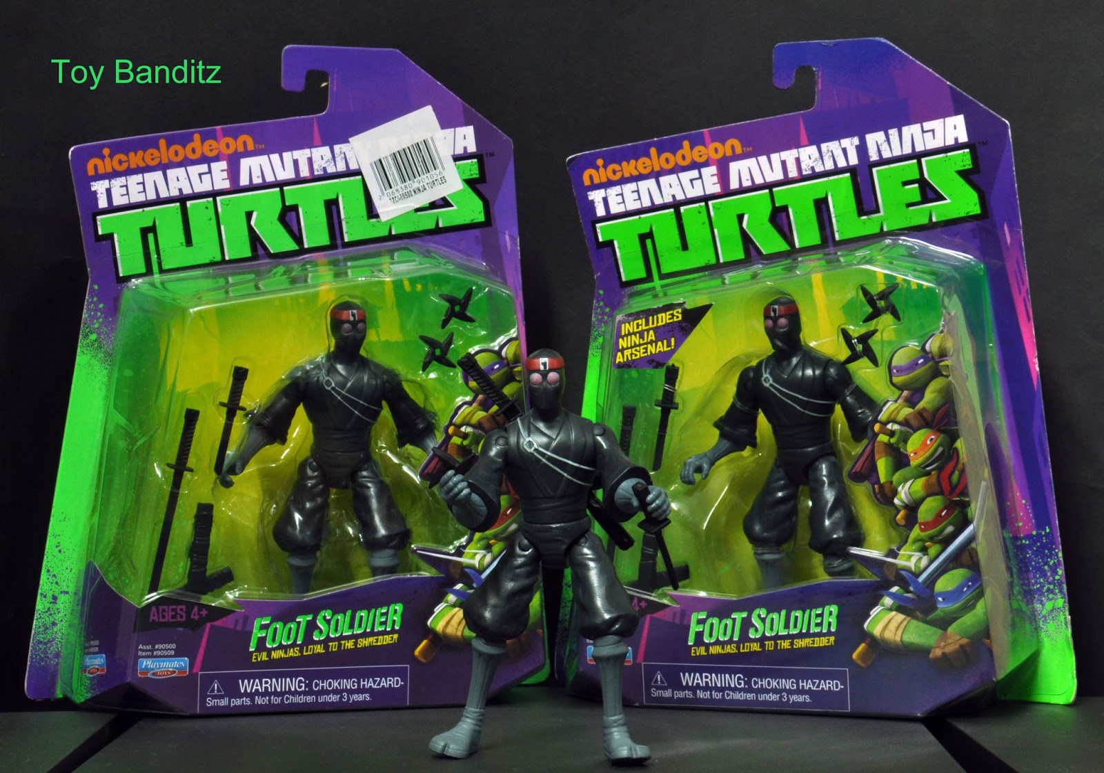 toy banditz: NICKELODEON TEENAGE MUTANT NINJA TURTLES FOOT SOLDIER