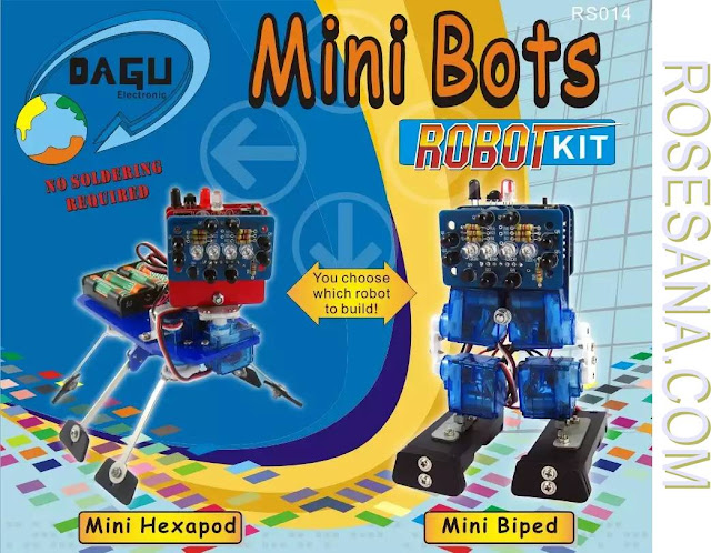 Robot Indonesia: Mini bots robot kit by Dagu