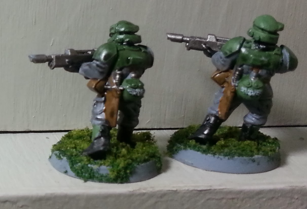 40K For the Win: WIP Monday: Imperial Guard: Bane Wolf, Veterans, and ...