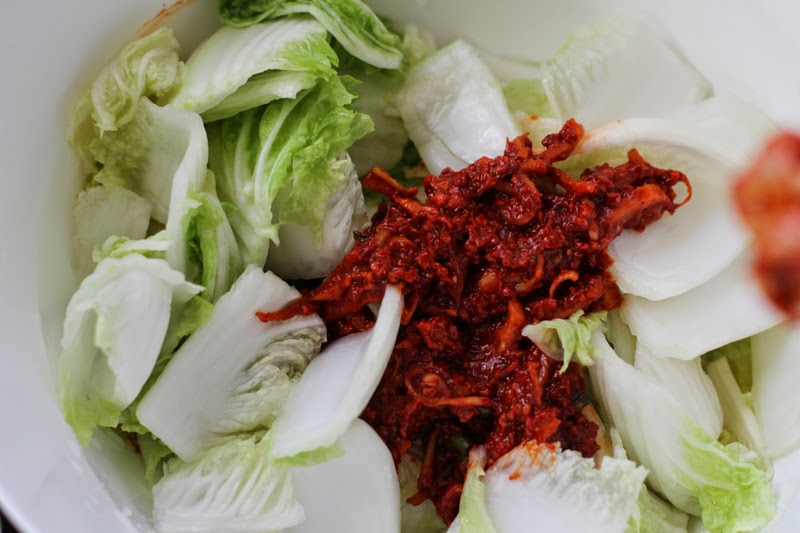 made by jimin: How to make vegan Kimchi