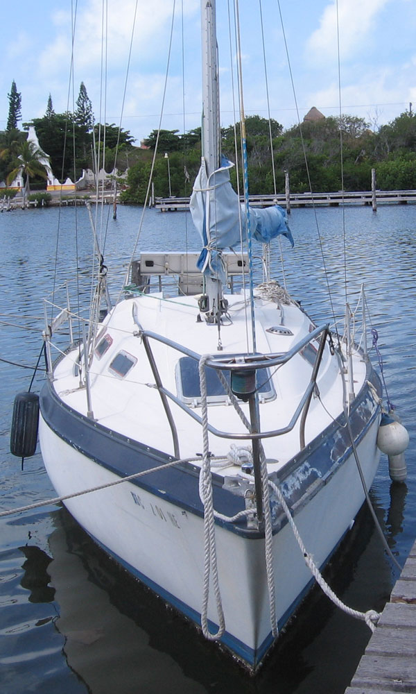 Whispering Jesse Sailing Blog by John Lichty: Louis's new sailboat