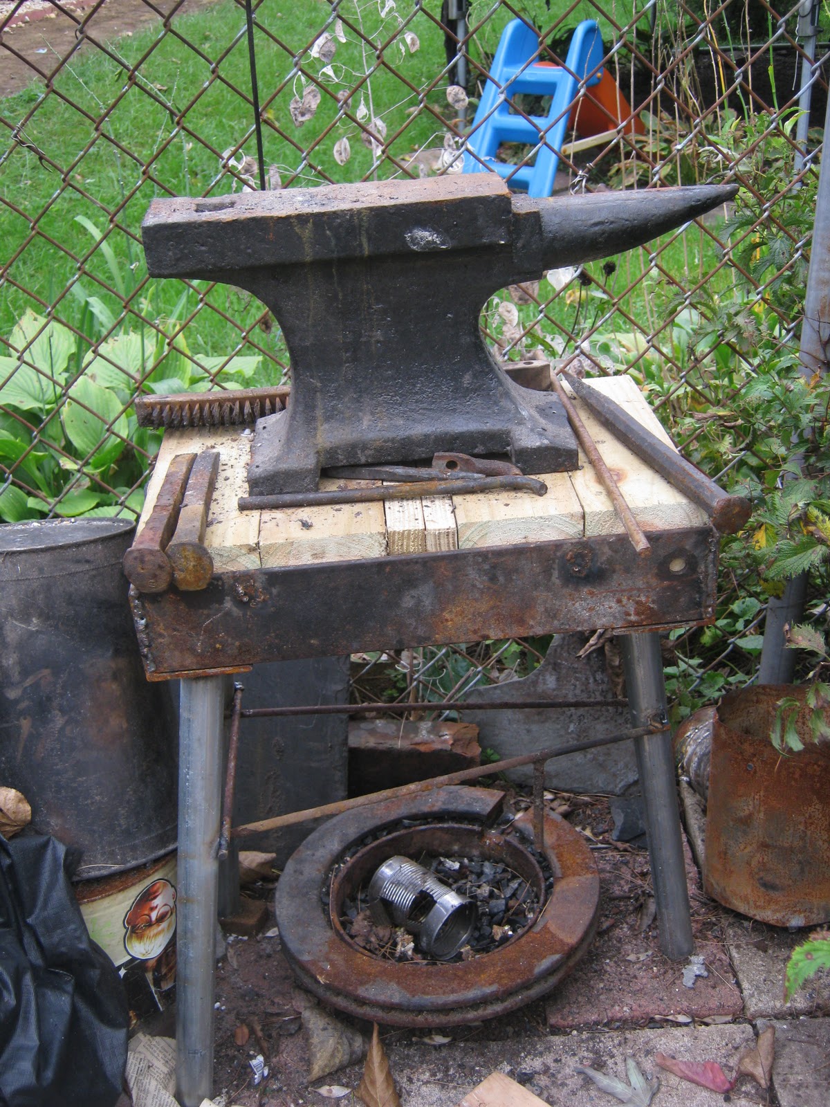 Anvil stand - hutlader