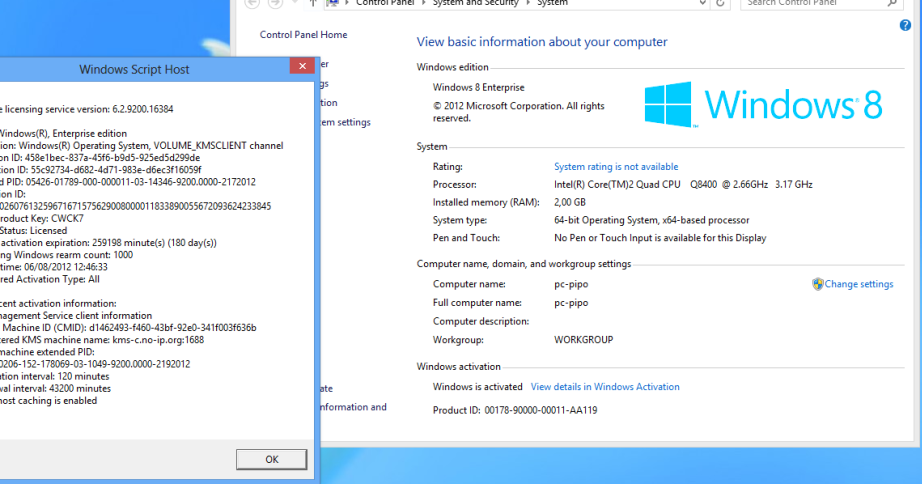 Activar Windows 8 RTM con Keys Genuinas [Pro, Pro N, Enterprise ...