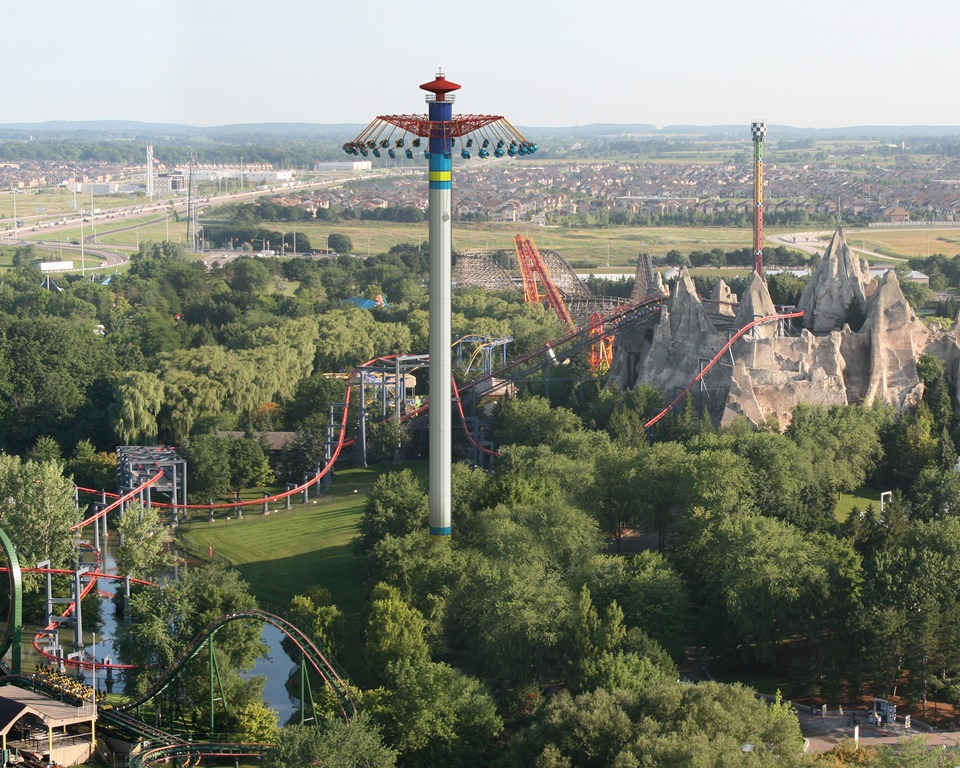 One Tank Trips: Defy gravity on new "thrill" machine, WindSeeker, at ...