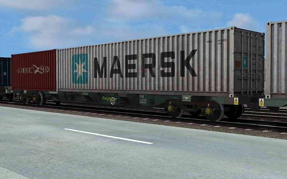 DPSimulation: South Wales Coastal - Container Texture Patch