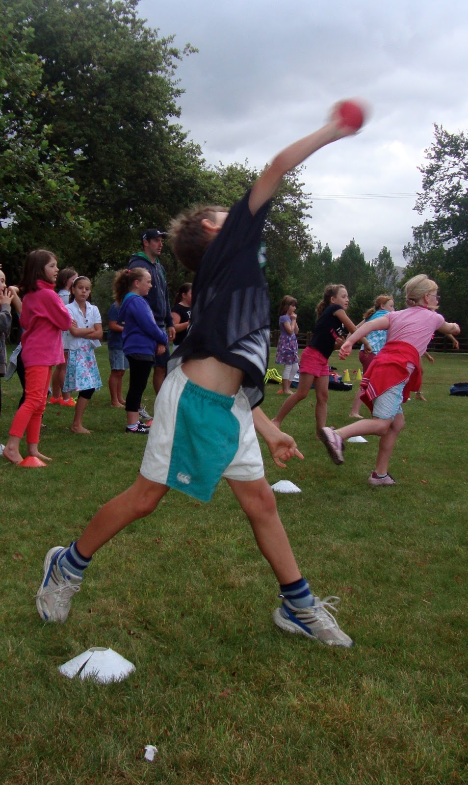 Room 5 Koputaroa School 2013: Day 2 Run, Jump, Throw