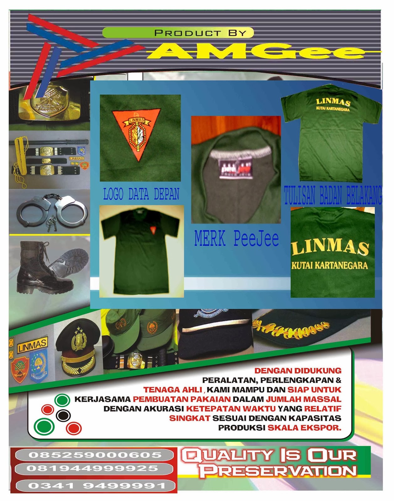 CV. AGUNG MAKMUR GARMENT: PUSATNYA PEMBUATAN PAKAIAN LINMAS DAN ...