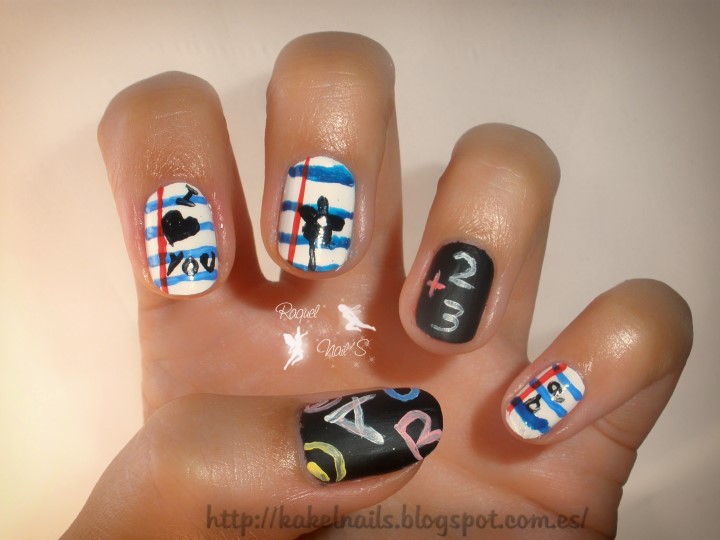~Notebook nails~ ~ Raquel Nail's