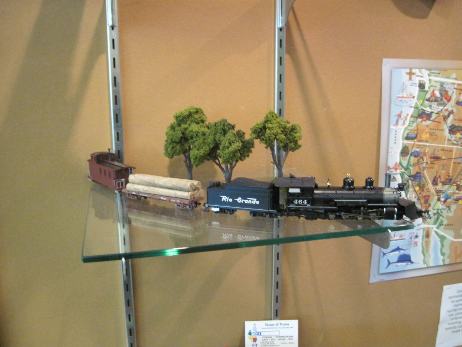 Public Library Displays: House of Trains