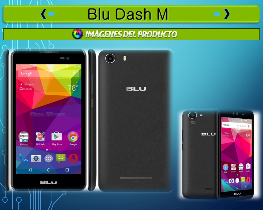 PUBLICACIONES ML: TELEFONO BLU DASH M