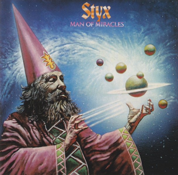 Blogonomicon: Comparison of Styx album covers - the Wooden Nickel era
