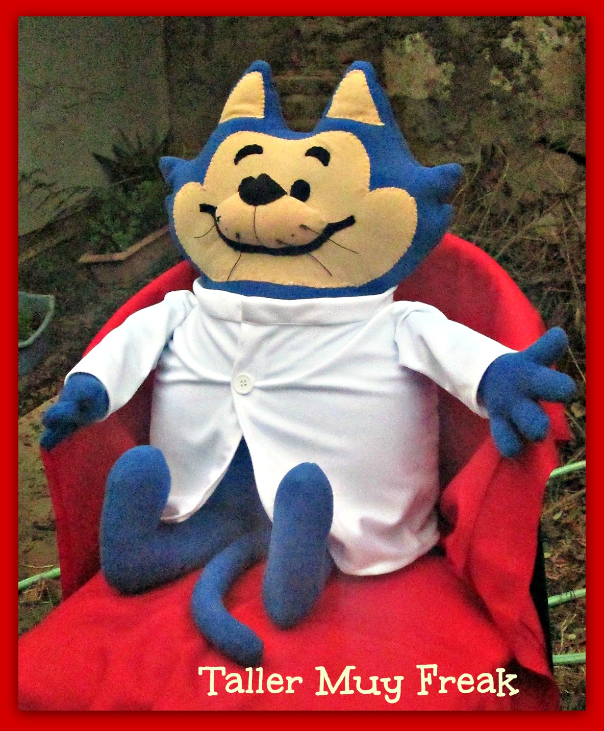 Peluche de Benito de "Don Gato y su Pandilla