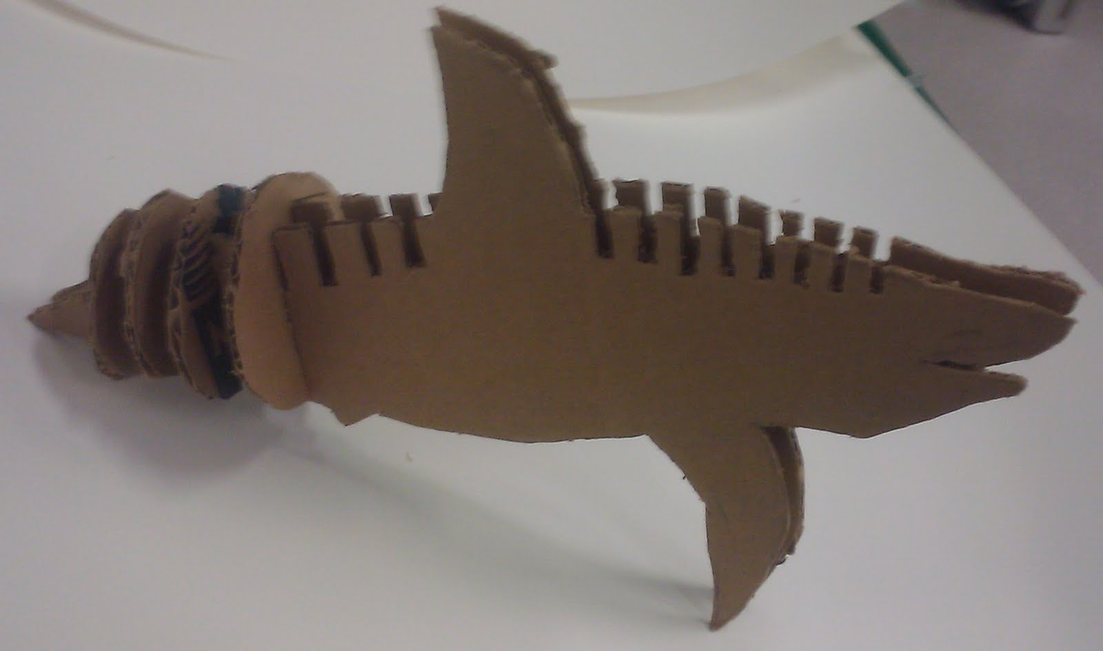 Jory's Blog: Cardboard Animal Sculpture Project